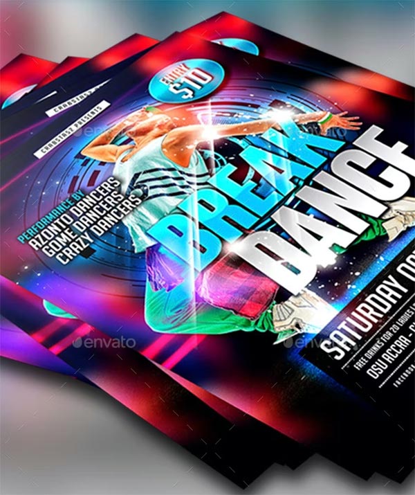 Dance Flyer Template - 25+ Free & Premium Flyers Download